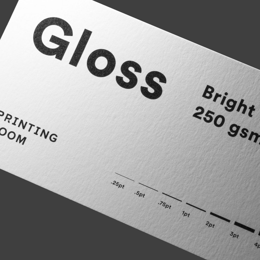 Gloss - 250gsm - PRINTING ROOM